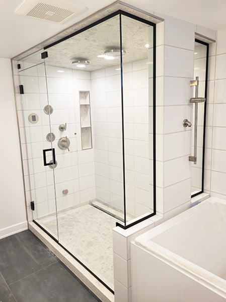 Custom Multi-Panel | Creative Mirror & Shower